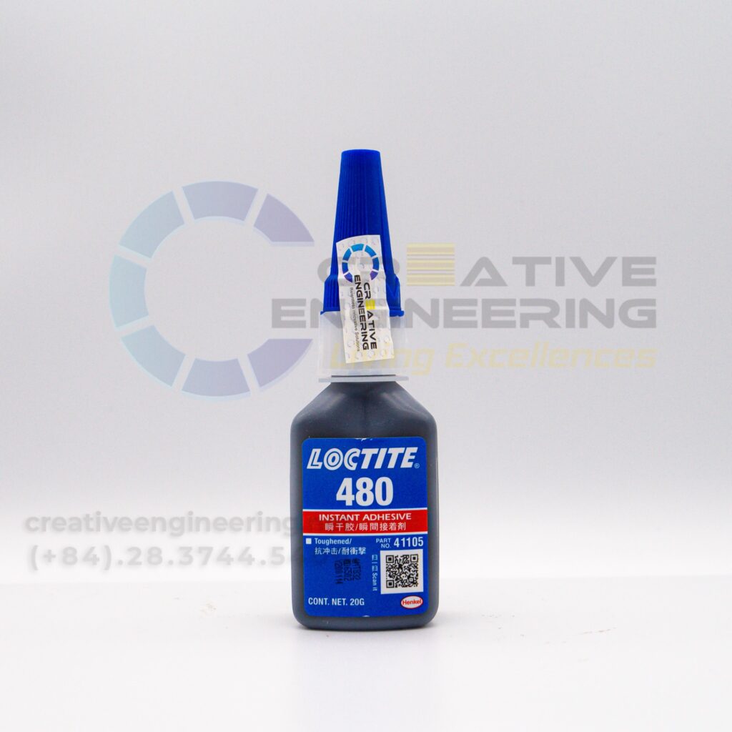 Keo dán nhanh LOCTITE 480 - Creative Engineering
